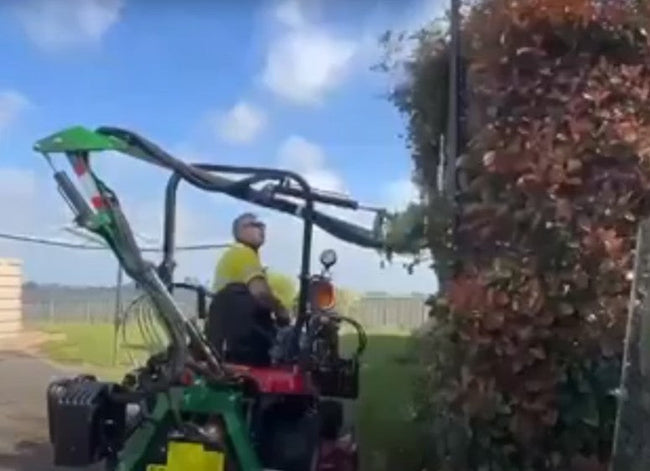 Effortless Boundary Management with HRT160 Hedge Cutter: A Groundsman'