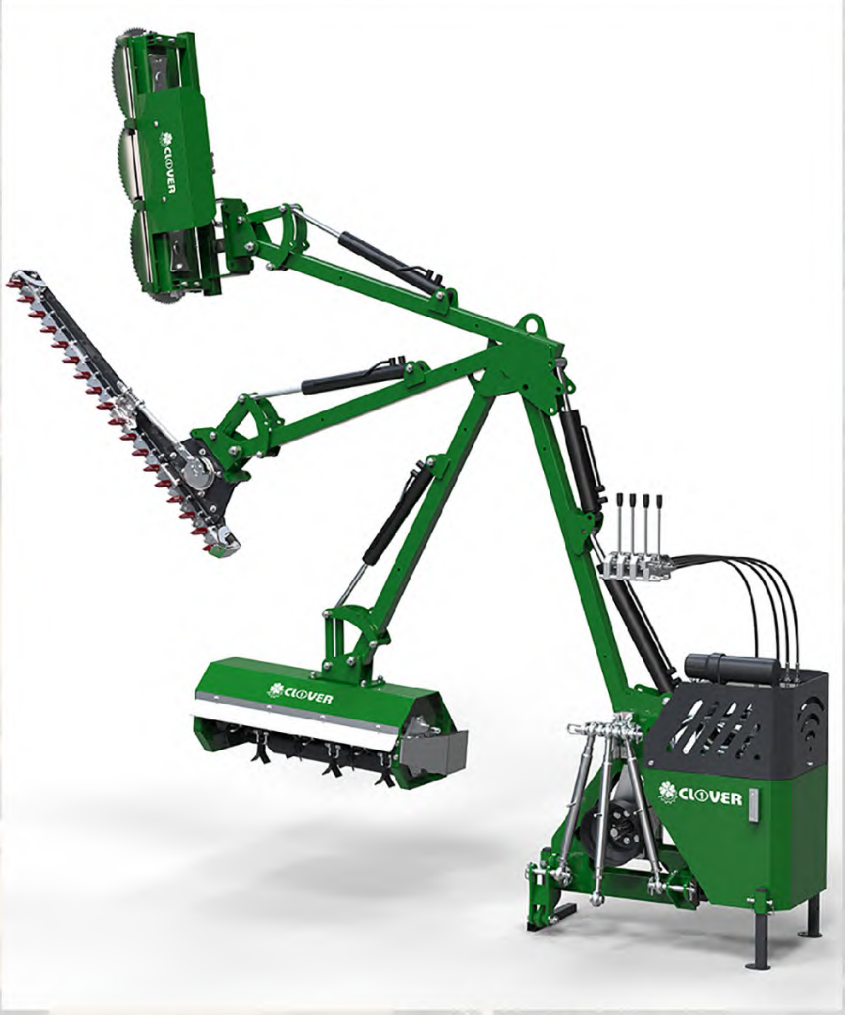 HRM220 Series Hydraulic Reach Mower Package – CLOVERAGRI